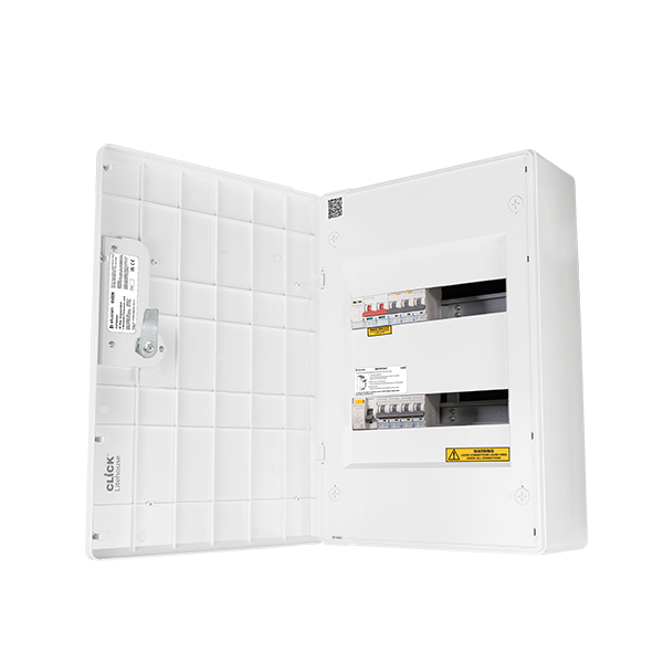 CUPEB2801 - 28 Way Plastic Consumer Unit with 100A mainswitch & 100A ...