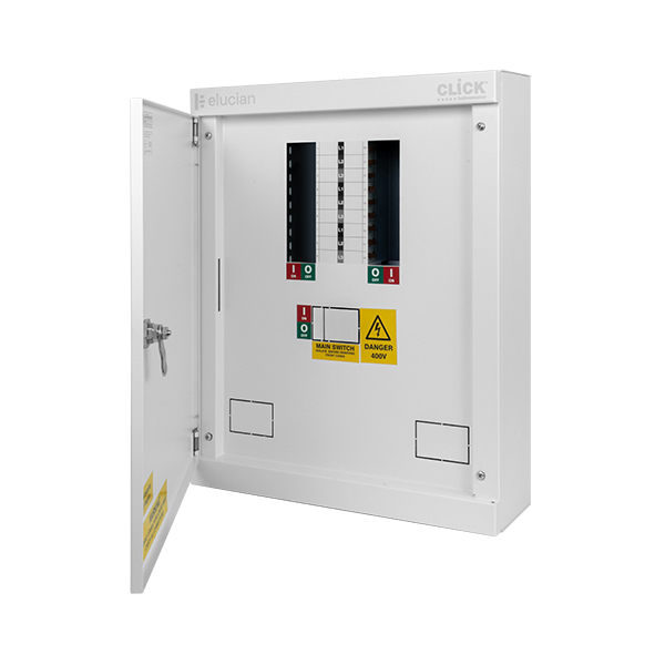 TPEB6 - 6 Way 125A Three Phase Distribution Board without Incomer