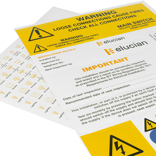 TPLABELK - Three Phase Label Pack